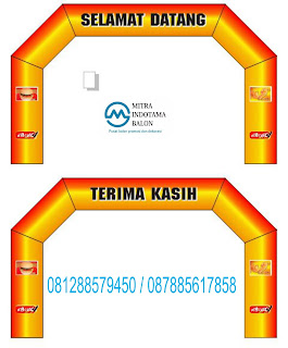 Jual Balon Gate Murah | Desain Sesuai Permintaan