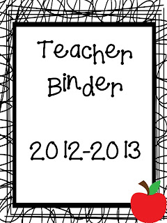 Mrs. Wheeler's First Grade Tidbits: Teacher Binder Freebie!