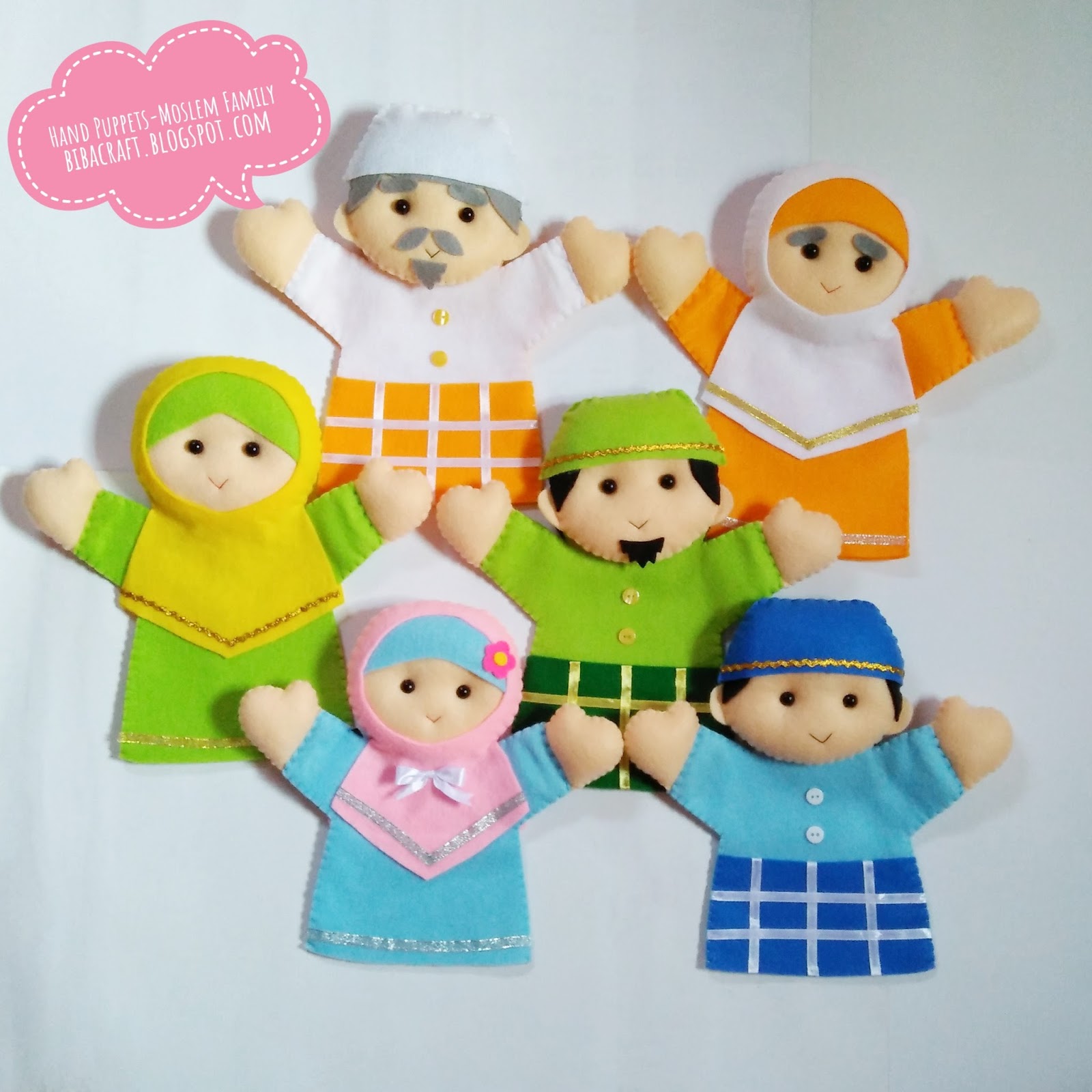 Biba Craft Collection: Koleksi Terbaru Boneka Tangan / Hand Puppet