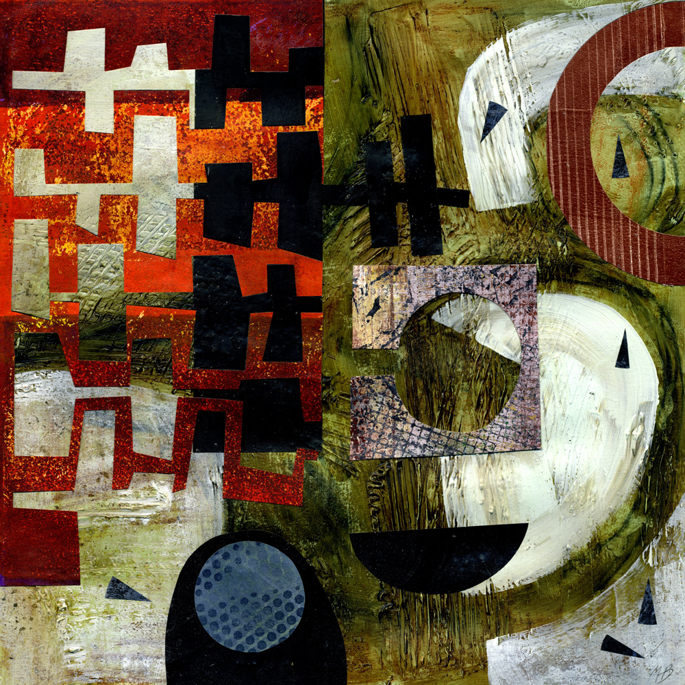 Michèle Brown Artist - The Old Cells Studio: Two collages