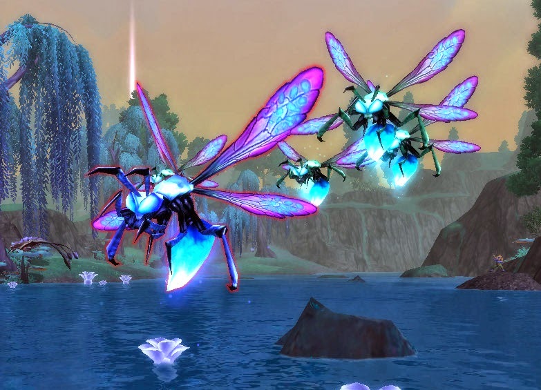 Alludra's Pet Guide: #95 Waterfly and Icespine hatchling.