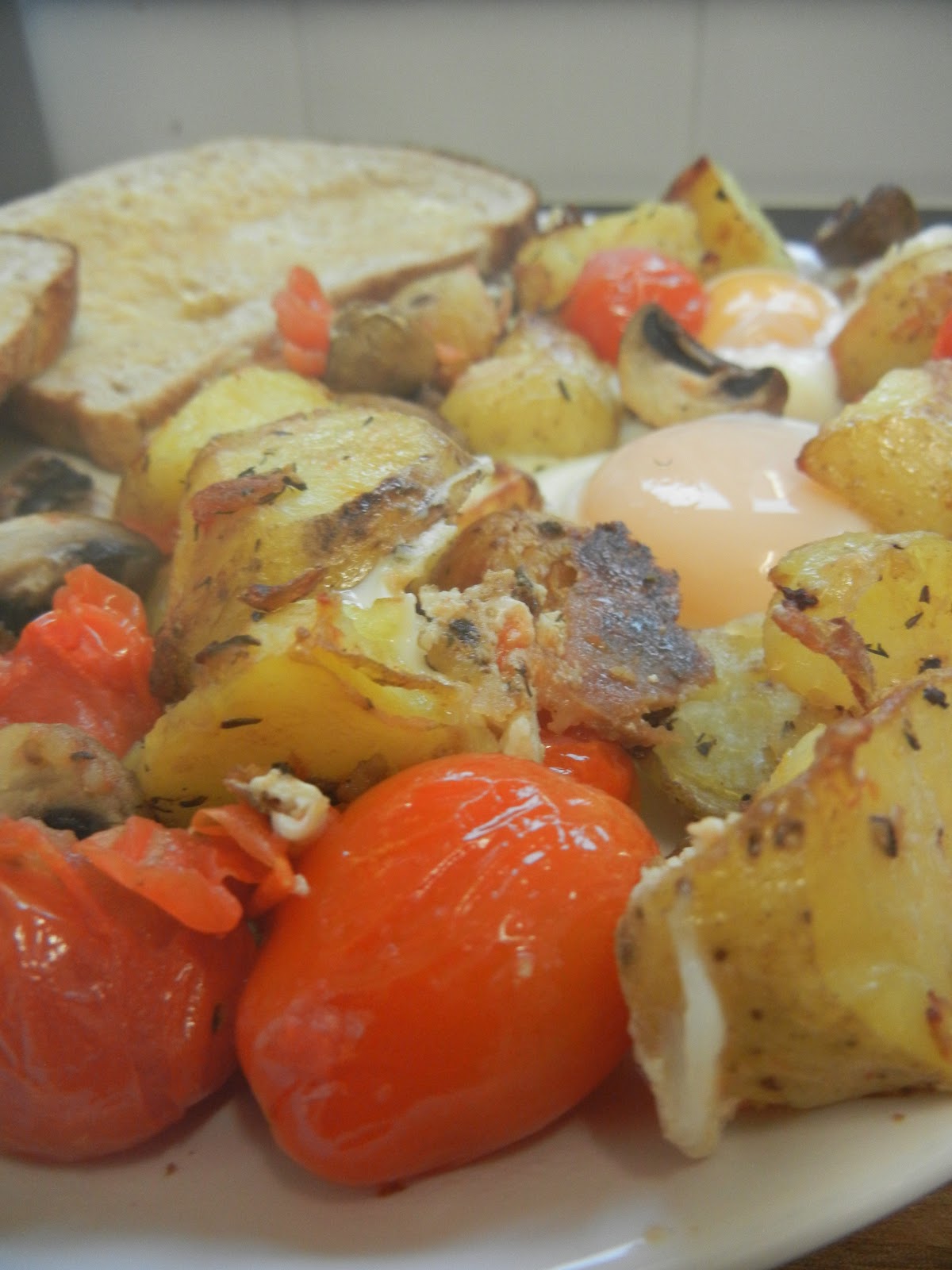 Oven Lovin': All In One Veggie Breakfast