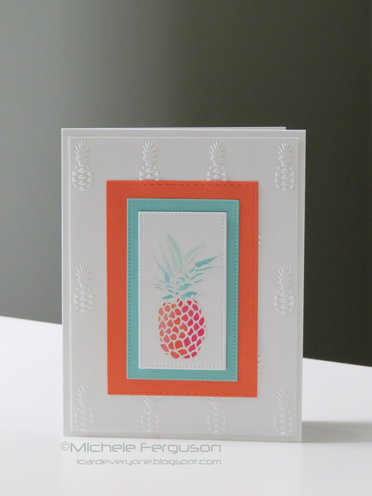 I Card Everyone : Colour me... playful & a little Reverse Confetti for CASology!