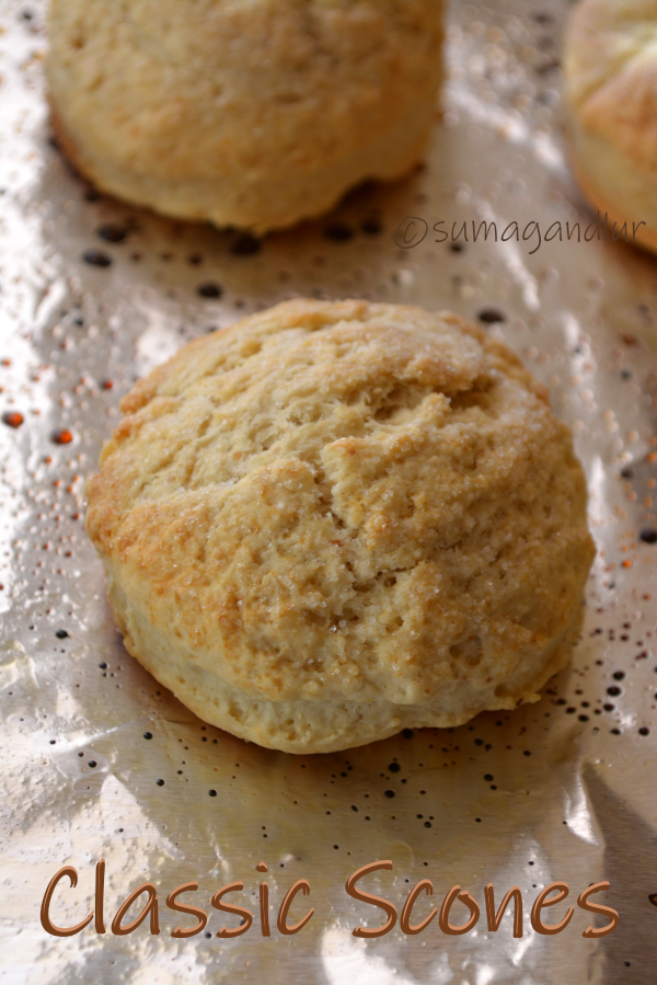 Veggie Platter: Classic Scones