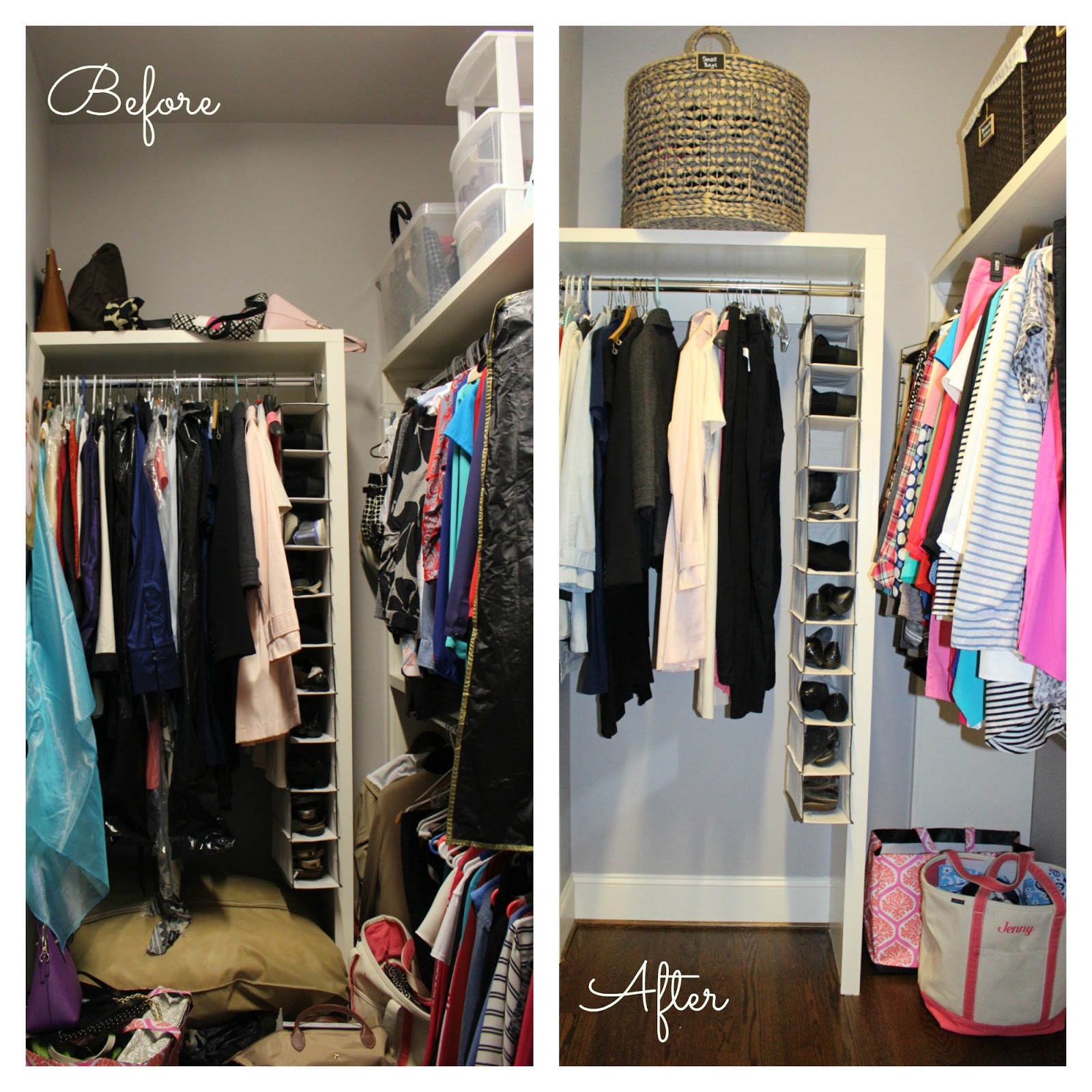 Organizing Plus 123: A Master Closet Transformation