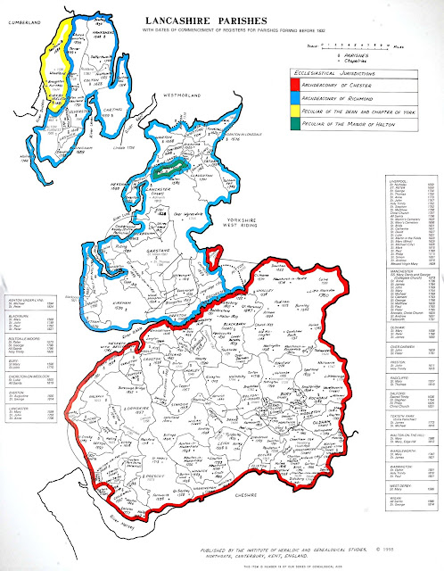 Salford History: Lancashire Parishes Before 1832