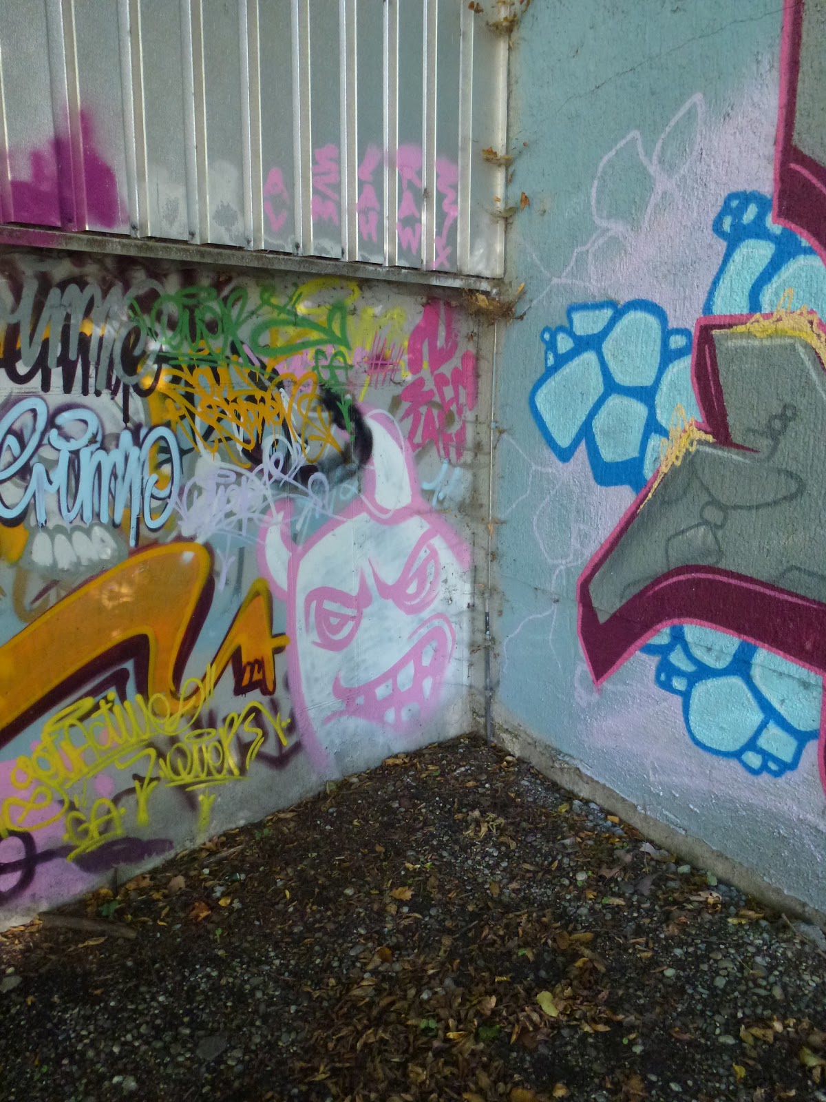 Graffiti in München - Graffiti in Munich: 2012