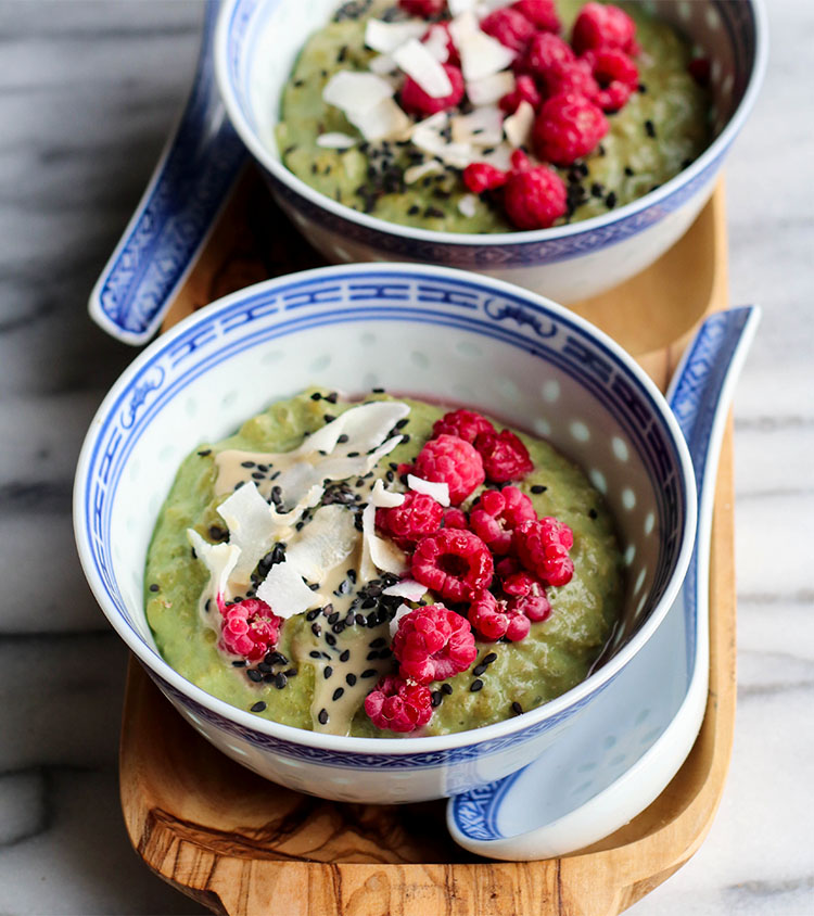Maikin mokomin: Matcha-riisivanukas | Matcha rice pudding