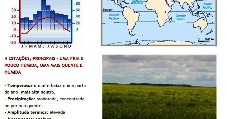 netgeografiapaz: Clima Temperado continental Caraterização; Localização ...