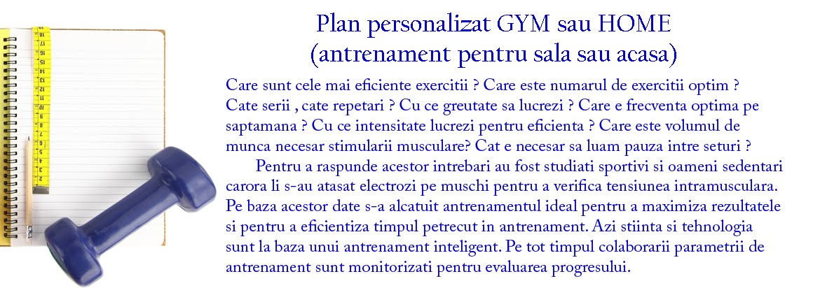 Antrenament Culturism si Exercitii Acasa