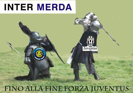 Forza Juve Ale: FORZA JUVE - INTER MERDA