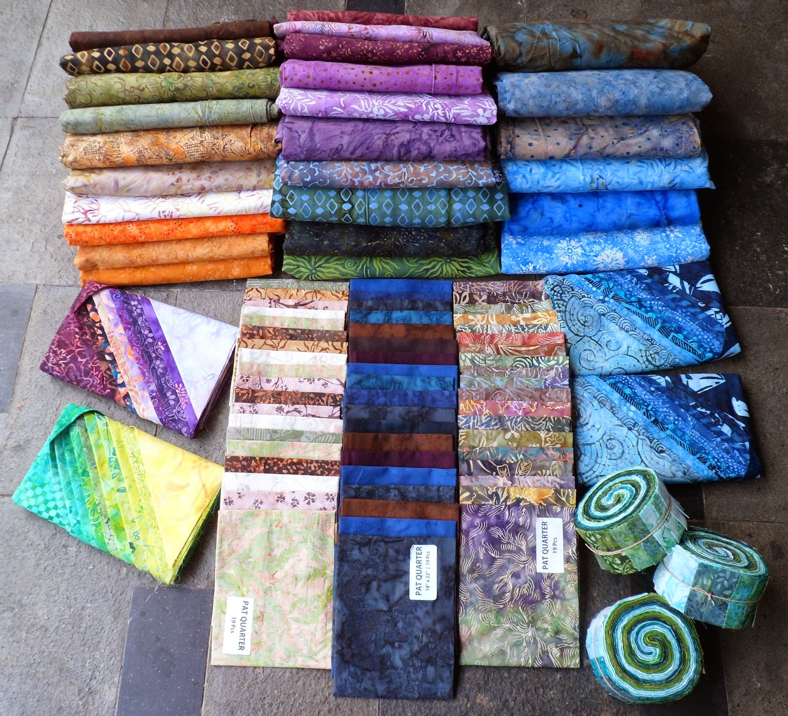 And Sew Forth: The Details...Quilt Batik Shopping in Bali