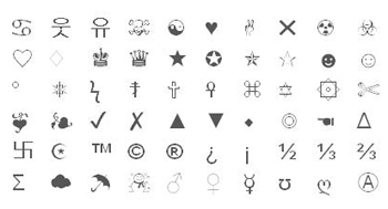 Kumpulan Simbol Unik Untuk Facebook dan Chating - Info Cetar Membahana