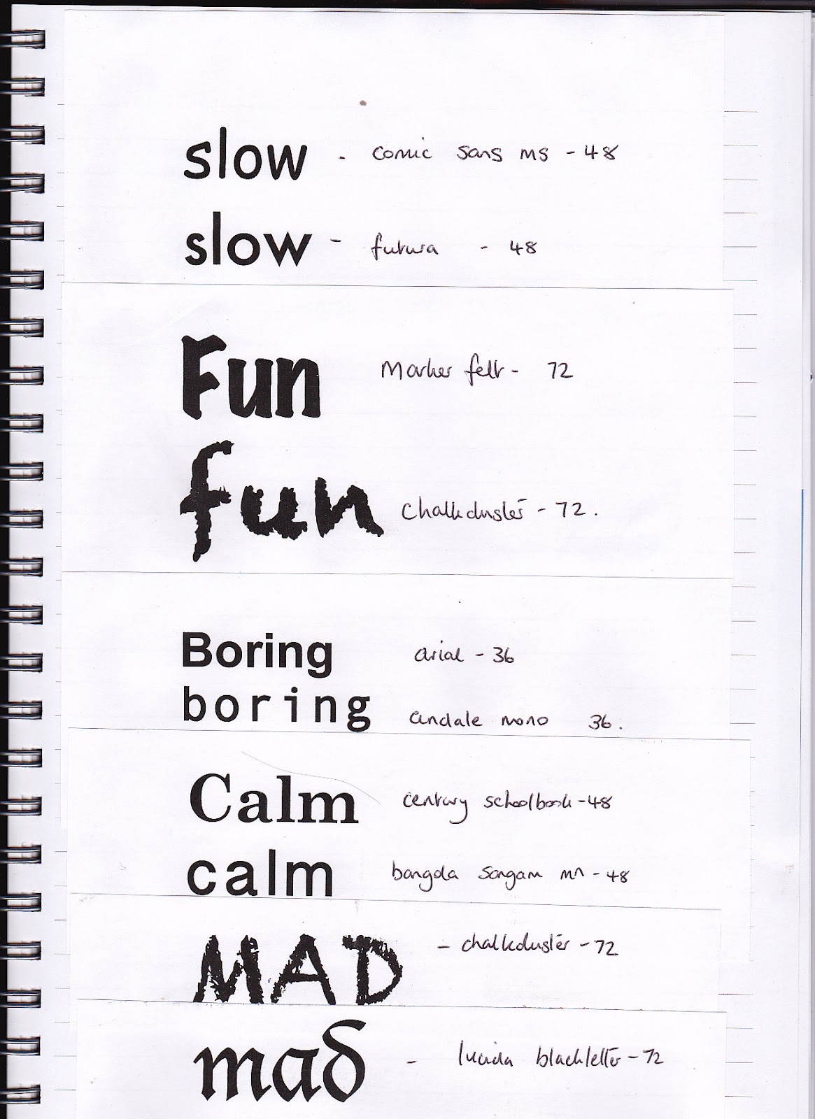 Debbie's Illustration Log: Exercise Text and Image