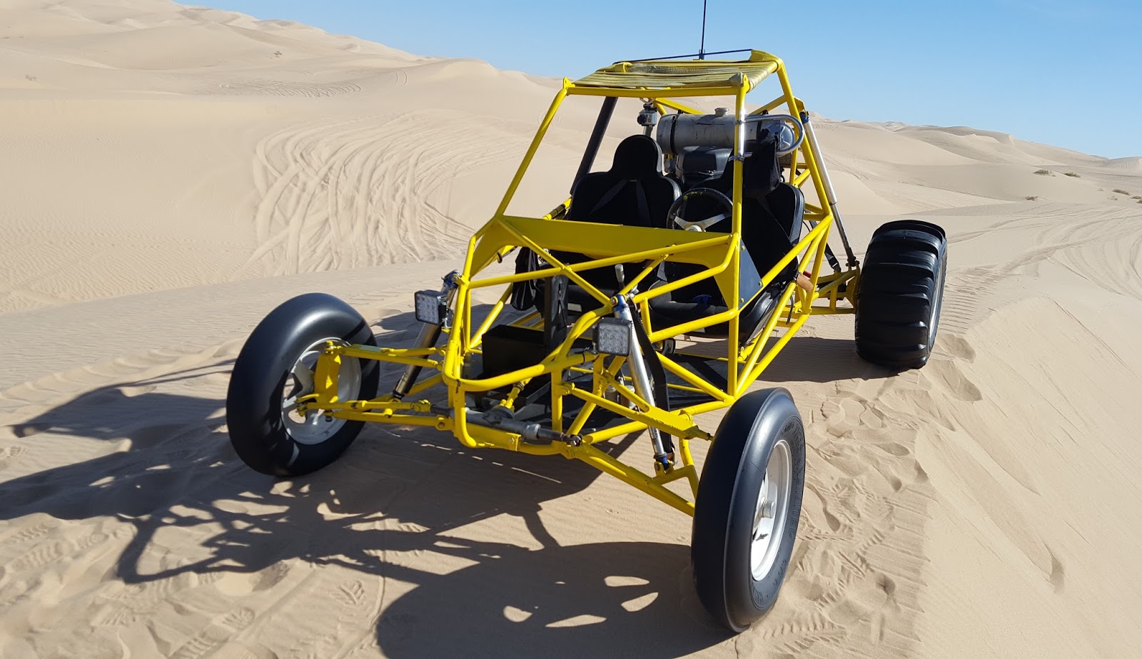 POPPA WHEELIE: Yamaha R1 powered Sand Rail