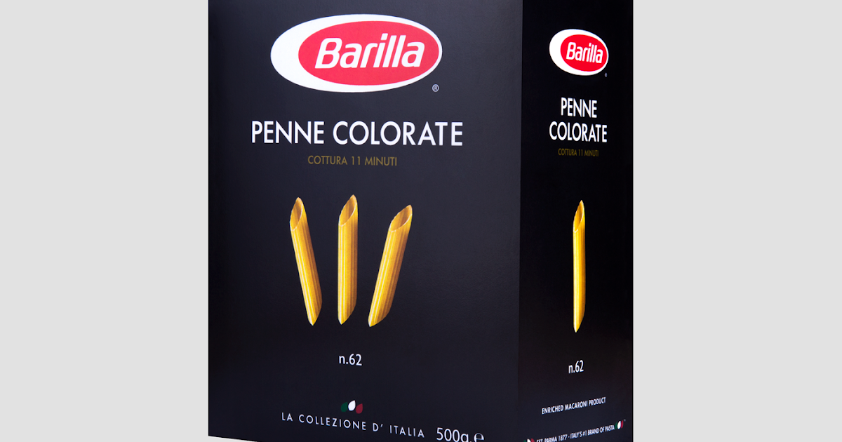 Barilla Penne Colorate on Packaging of the World - Creative Package ...