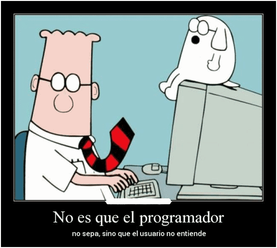 Humor con Software: El programador siempre tiene la razón