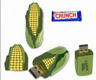 USB Custom Flash PVC Flash Drive Design Workshop: Corn Cob custom USB ...