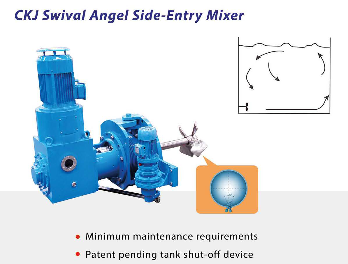Environmech Sdn. Bhd. since 2012: CKJ Swival Angel Side-Entry Mixer in ...