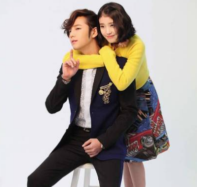 supermunchee: Jang Geun Seuk and IU in PRETTY BOY