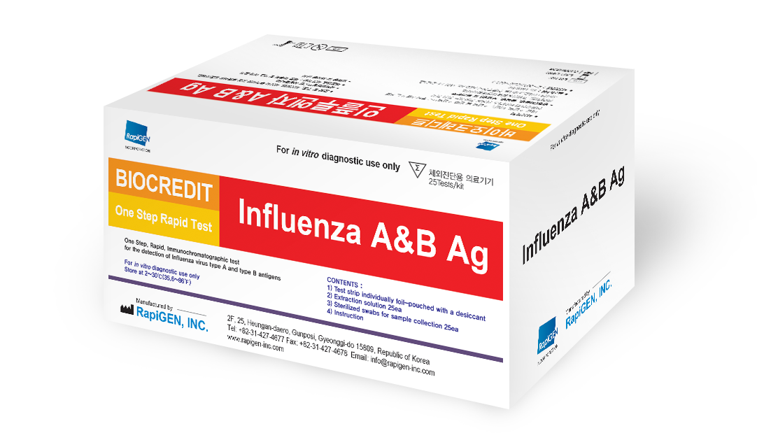 [RapiGEN]influenza test kit/Influenza A&B Ag