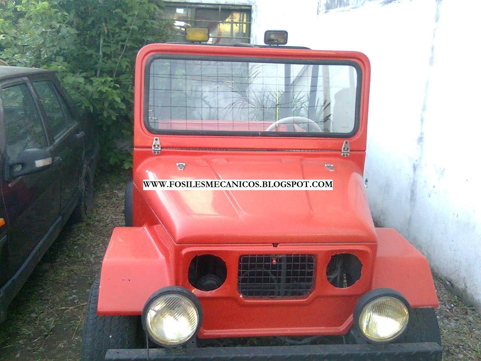 Fosiles mecanicos: Mini Jeep con mecánica de Fiat 600 GRACIAS BONGO