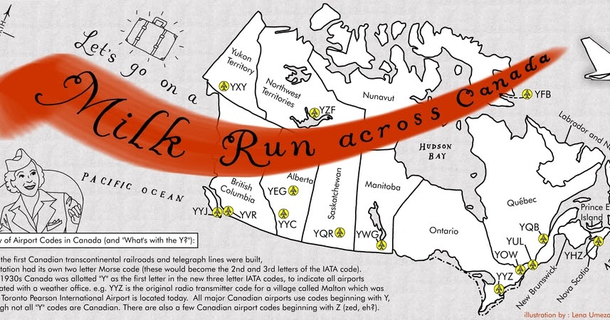 Map of the Week: What is a Milk Run and Y