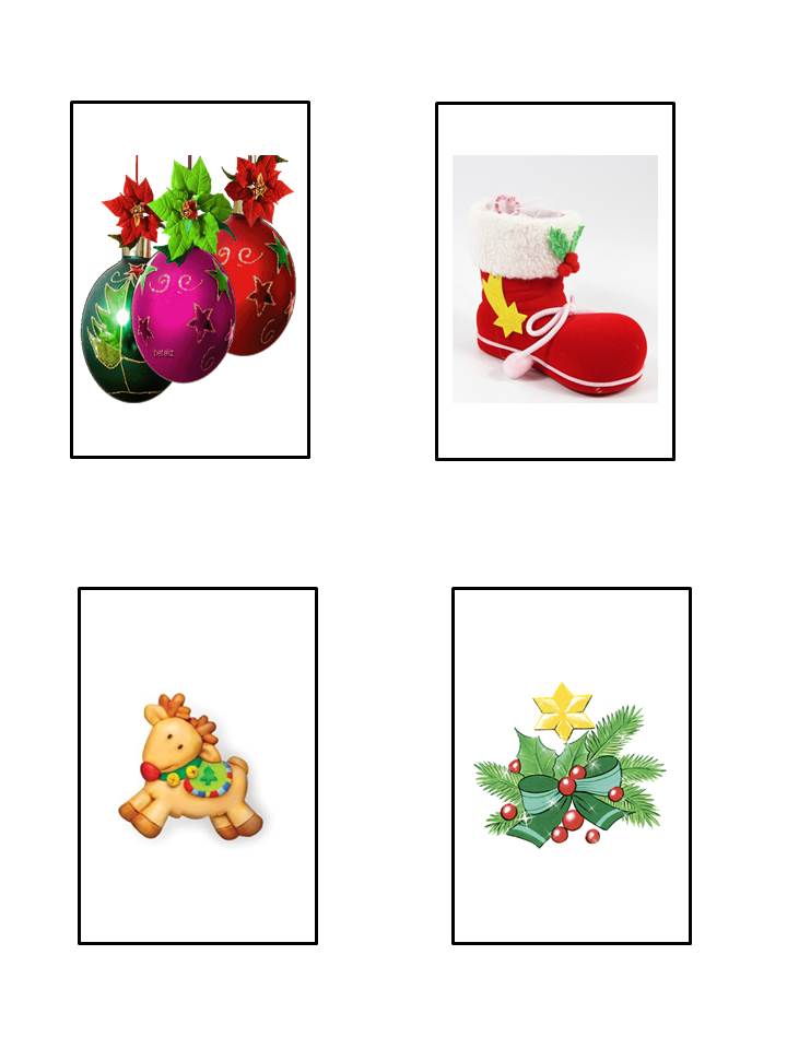 Juego de memoria para Navidad