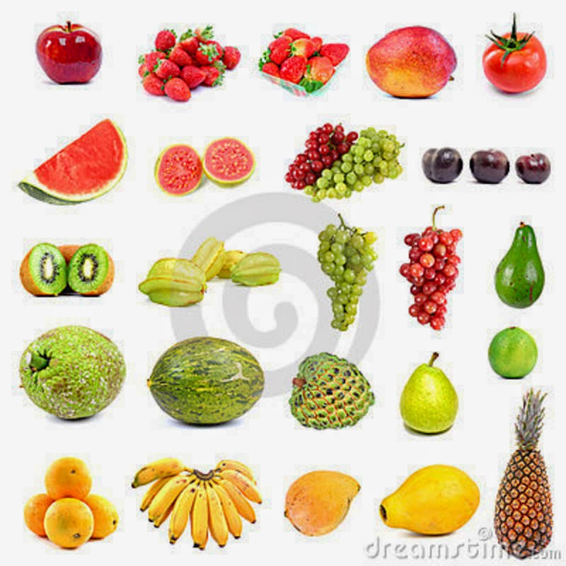 las frutas: las frutas