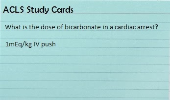 ACLS Study Cards