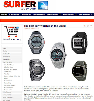 Quiksilver PR: The Best Surf Watches in the World!