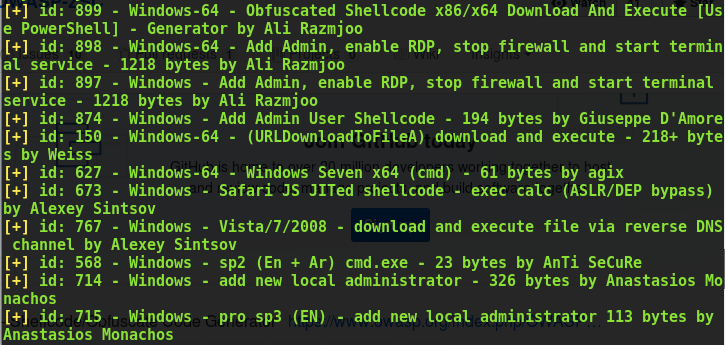 Un informático en el lado del mal: OWASP ZSC (ZeroDay Cyber Research ShellCoder): Weaponizing ...