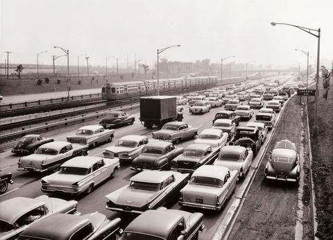 Congress Expressway Opening -- December 15, 1955 | Connecting the Windy ...
