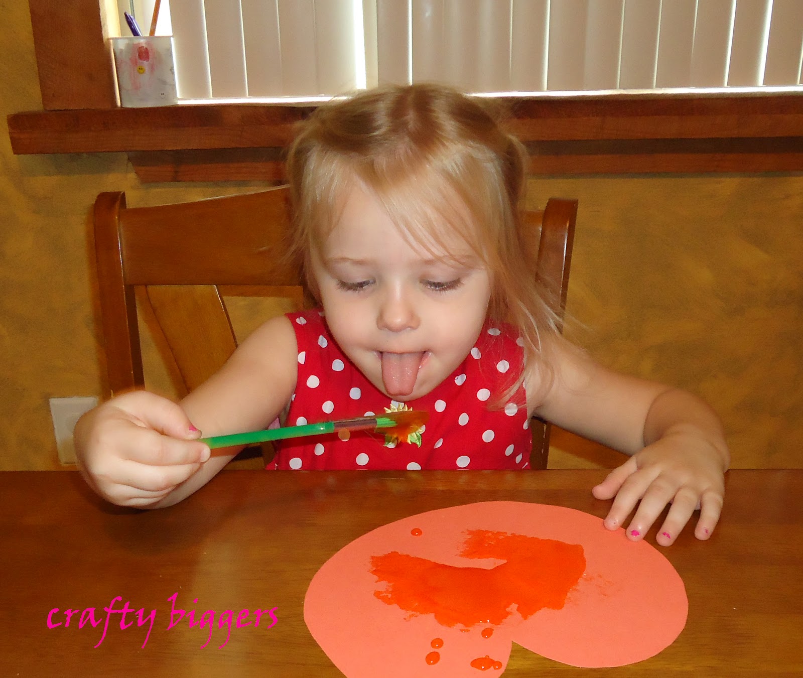 Crafty Biggers: Jello Painting