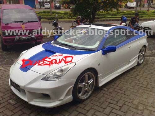 strip motor dan mobil: CONTOH CUTTING STICKER 90cm KACA DEPAN MOBIL
