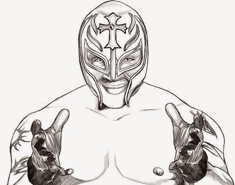 Wwe Sin Cara Coloring Pages Coloring Pages