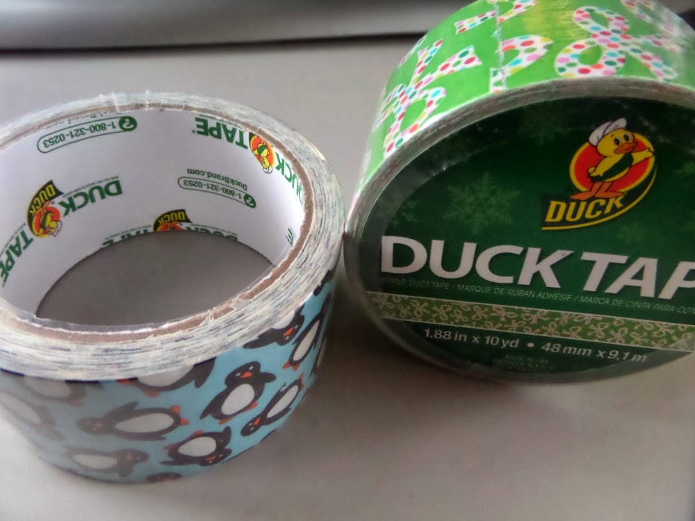 Creating DIY Holiday Cards with Duck Tape - Outnumbered 3 to 1