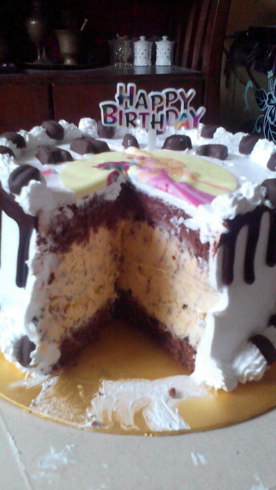 Teratak Honeyz: Kek Aiskrim Coklat Chip