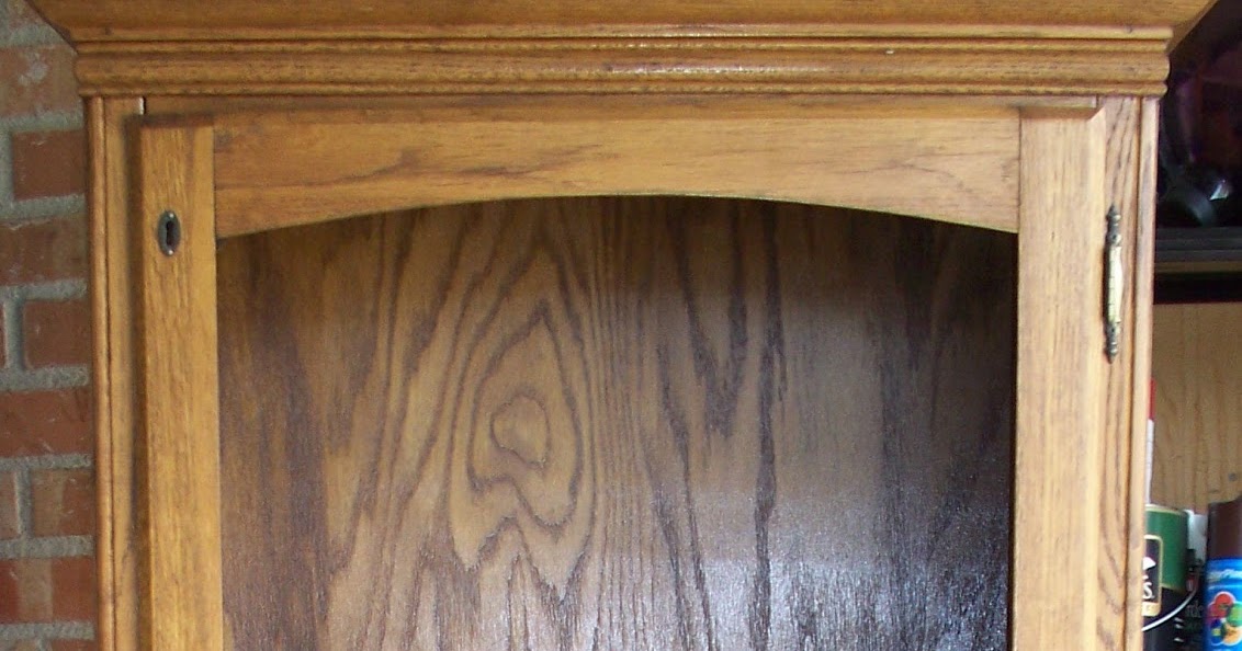 ORU12: Repurposed and Refinished Gun Cabinet