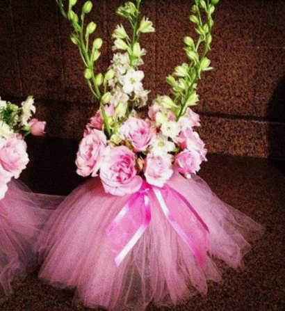 22 Hermosas ideas de cómo decorar manualidades con tul ~ cositasconmesh