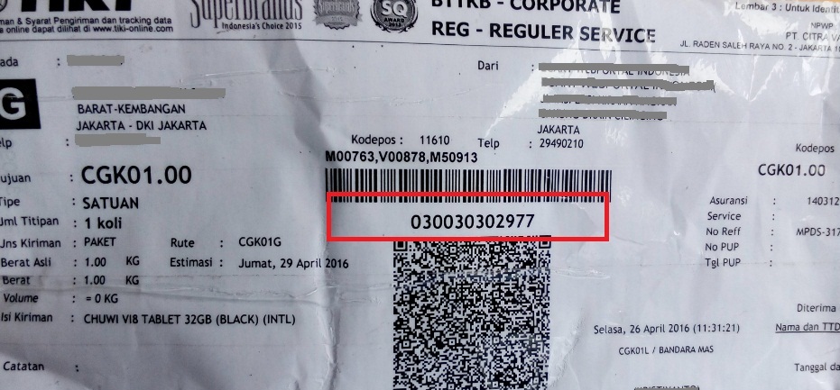 trisetiono79.blogspot.com: Cara Melacak Nomor Connote Paket Kiriman ...