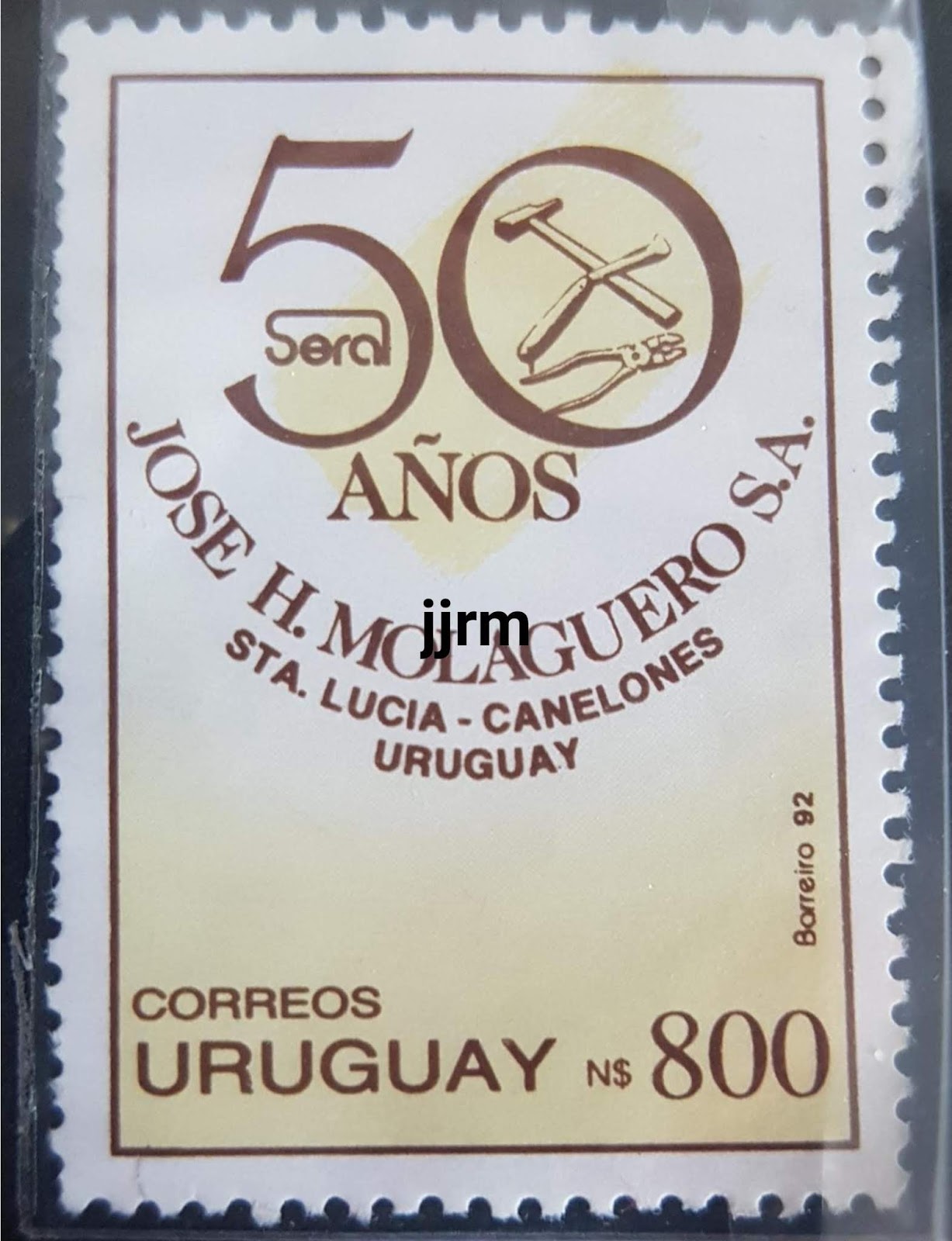 Filatelia - Sellos postales - Estampillas: Sello Uruguay aniversario ...