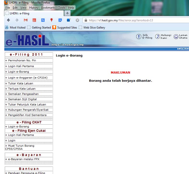 KLSE TALK - 歪歪理财记事本: e.hasil 早交个人所得税表格早退钱