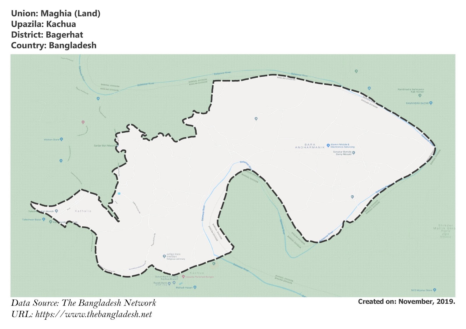 Maghia Union, Bagerhat