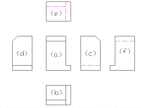 Tekninen piirrustus: 2 Projektiot