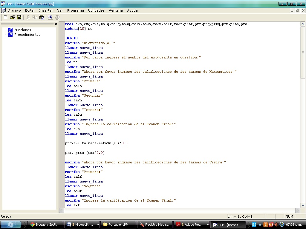 Desarrollo de Software Valentina M.