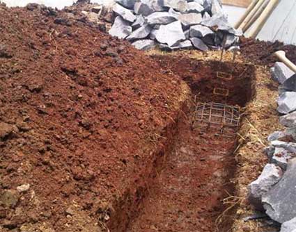 Pekerjaan Galian Tanah Pondasi - Homecare24