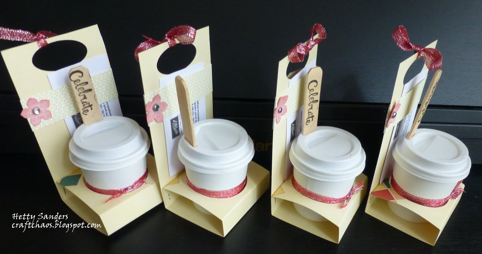 *{CraftChaos}*: Coffee Lovers Blog Hop Day 4: coffee cup holder
