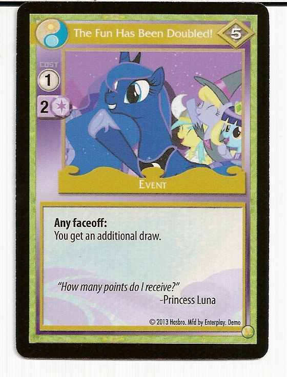 Equestria Daily - MLP Stuff!: All Cards from the MLP CCG Test Event at ...