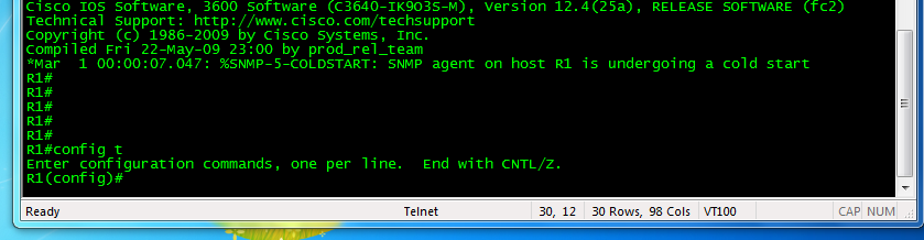 how to change default secureCRT appearance into Traditional color ...